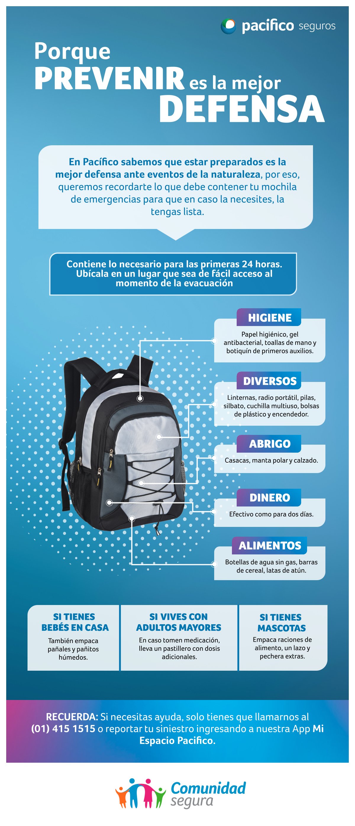 Programa Comunidad Segura - #SéUnaComunidadSegura